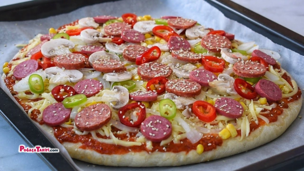Bol Malzemeli Pizza Tarifi